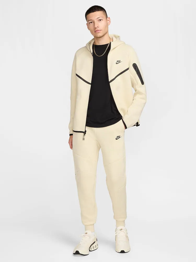 Nike Tech Fleece Tracksuit Combo Set (Jacket and Pants) - Light Khaki ...